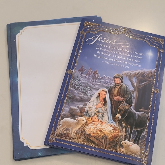 Hallmark | Holiday | New Religious Christmas Cards With Nativity Scene ...